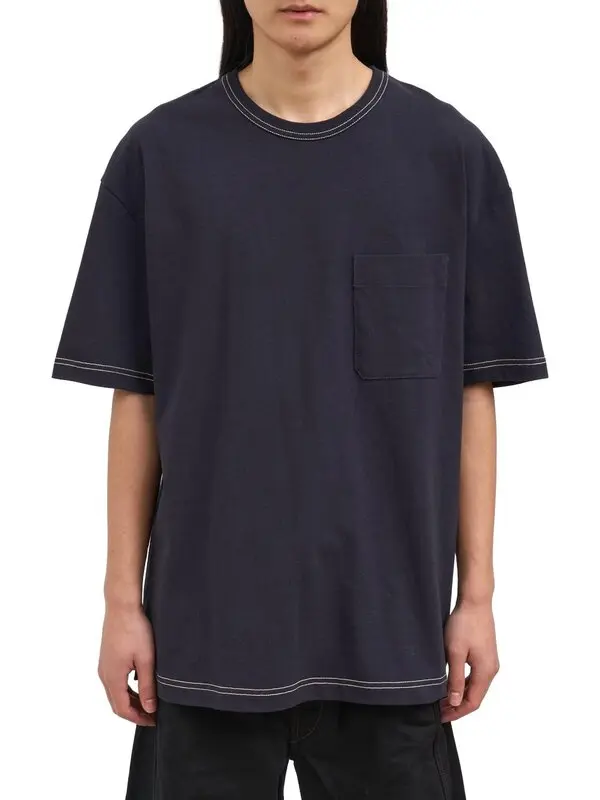 LEMAIRE Cotton And Linen T-shirt - Earth
