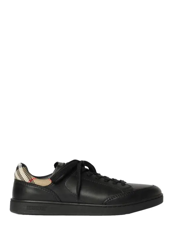 Burberry Lace-up Sneakers - Black