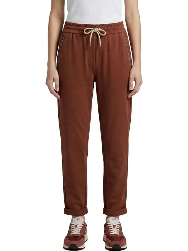 Brunello Cucinelli Pants - Burgundy