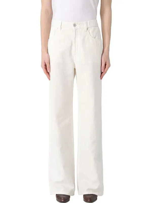Brunello Cucinelli Wide-leg Jeans - Sand