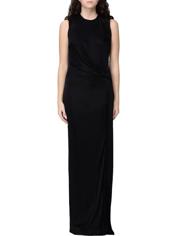 Elisabetta Franchi Sleeveless Gown - Black