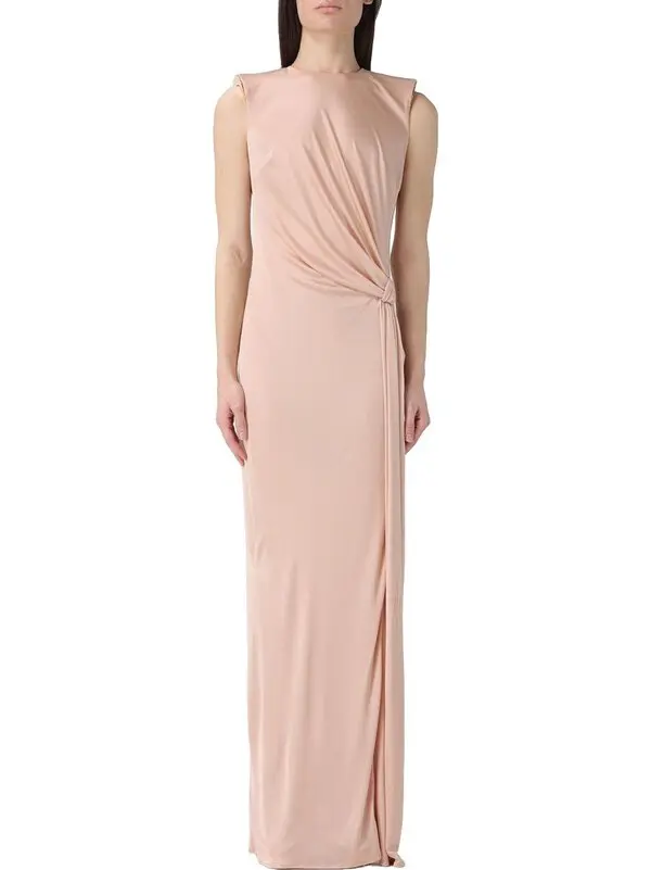 Elisabetta Franchi Sleeveless Gown - Pink