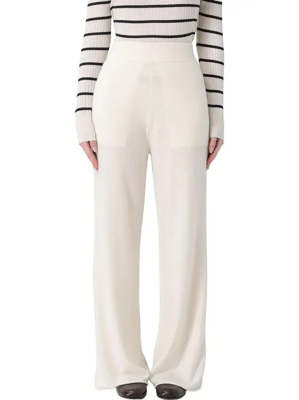 Max Mara Wide Leg Pants - White
