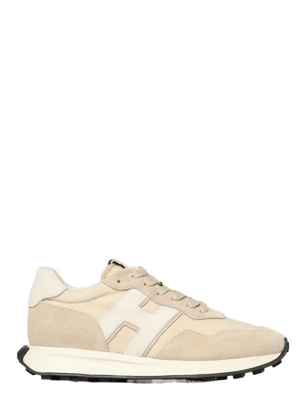 Hogan Low Top Sneakers - Beige