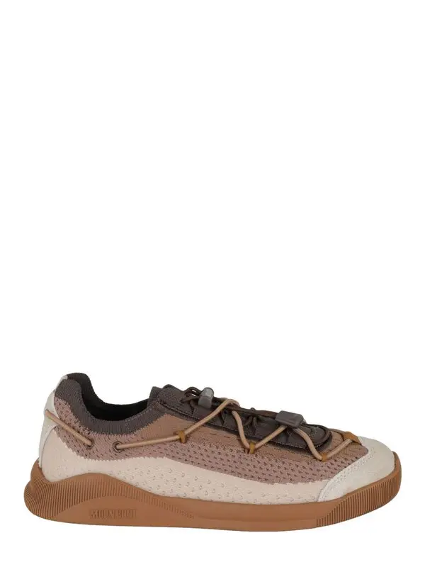 Moon Boot Lace-up Sneakers - Beige