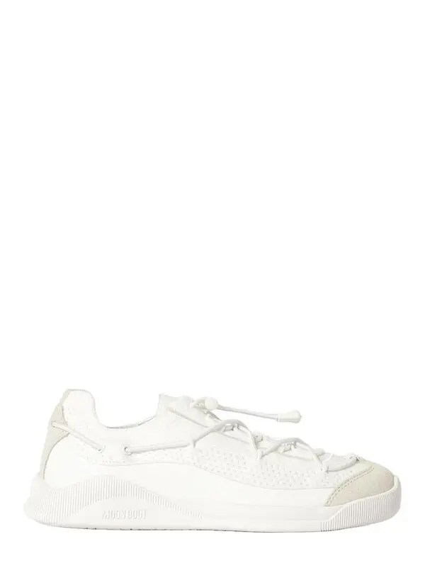 Moon Boot Lace-up Sneakers - White
