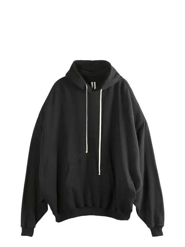 Rick Owens Hooded Sweatshirt - Black