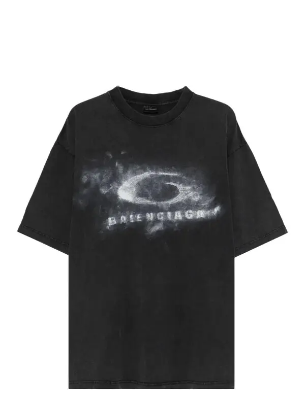 Balenciaga Medium Fit T-shirt - Black