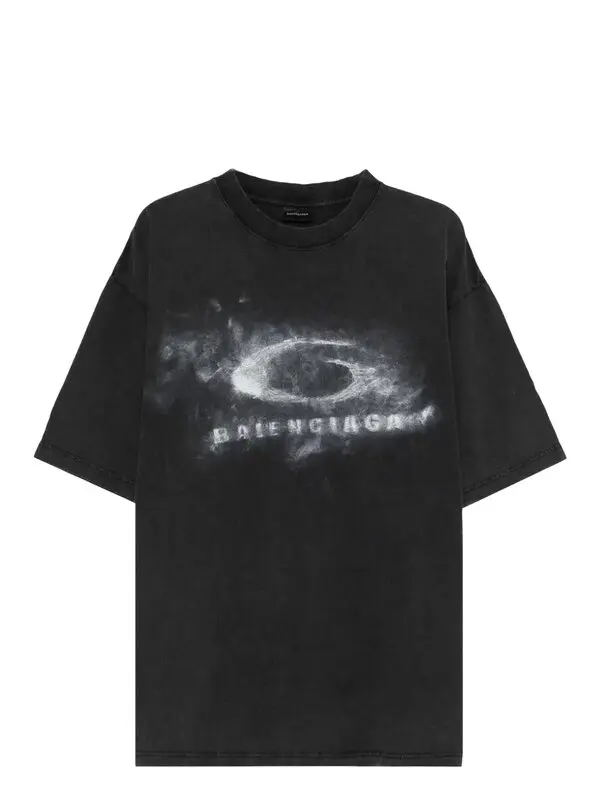 Balenciaga Medium Fit T-shirt - Black