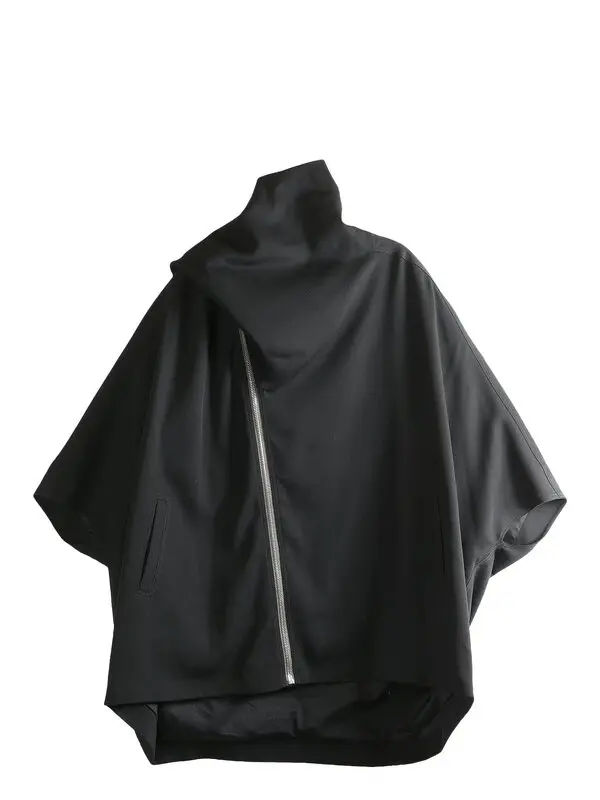 Rick Owens Sail Biker Jacket - Black