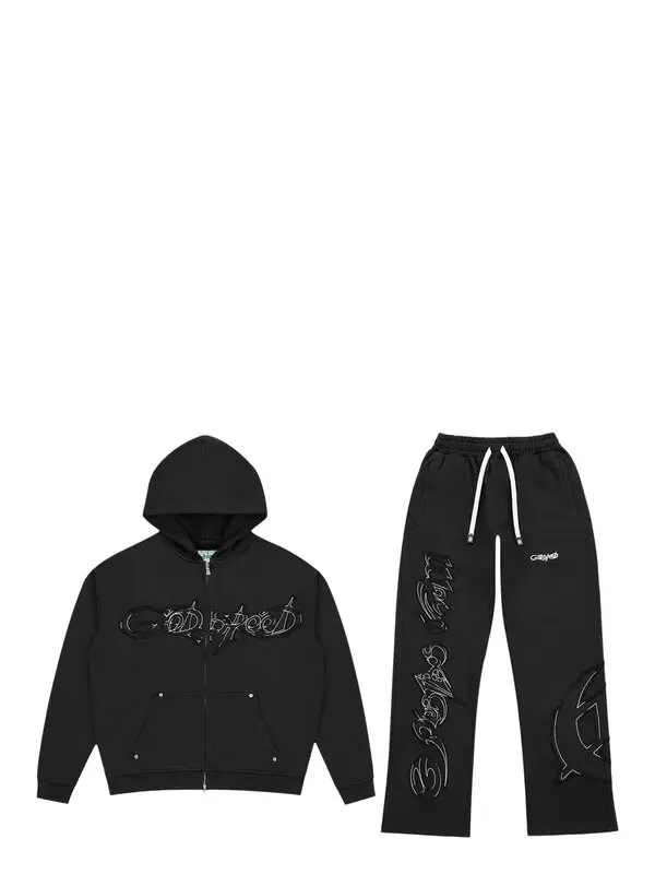GODSPEED Raw Import Sweatsuit - Black