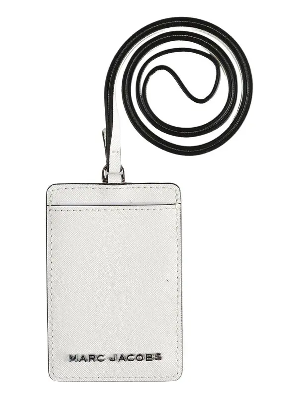 Marc Jacobs Trademarc 2.0 Id Lanyard - White
