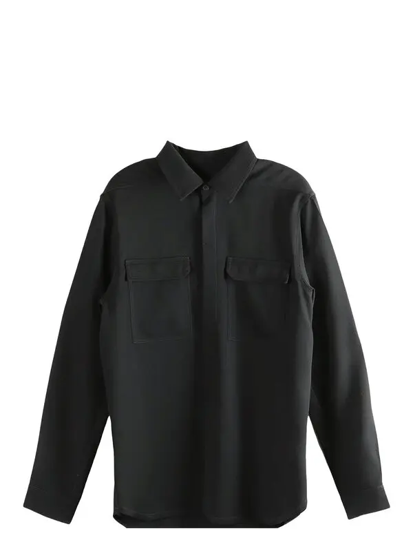 Rick Owens Work Shirt - Black