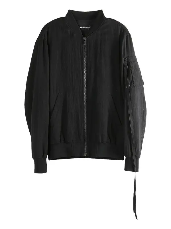 ANN DEMEULEMEESTER Dries Standard Bomber Jacket - Black