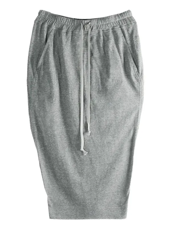 Rick Owens Gonna Pull On Pillar Skirt - Grey