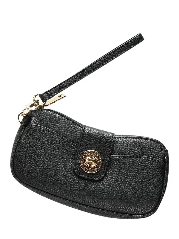 Marc Jacobs Signet Turnlock Wristlet - Black