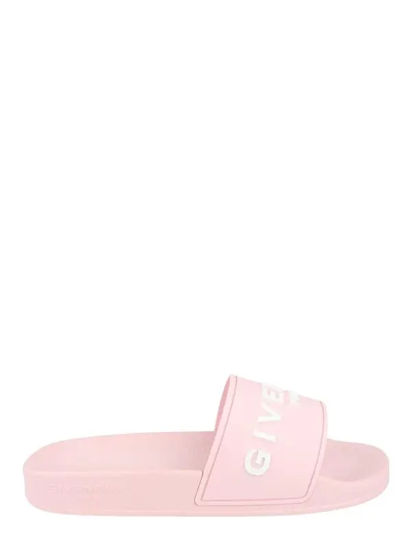 Givenchy Logo Signature Slide - Pink