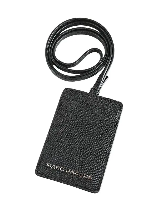 Marc Jacobs Trademarc 2.0 Id Lanyard - Black