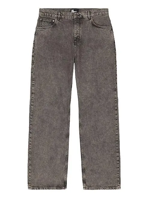 The Kooples Washed Relaxed-fit Jeans - Denim Grey
