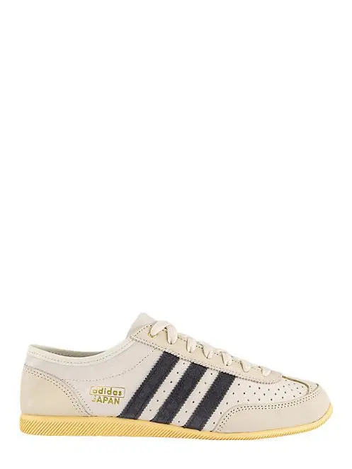 Adidas Japan Decon Leather Trainers - Cream White Utility Blac