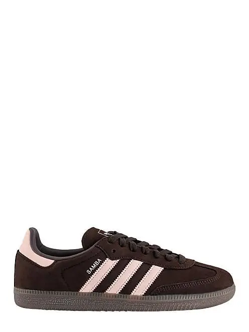 Adidas Samba Og Suede Trainers - Aurora Coffee Sandy Pink