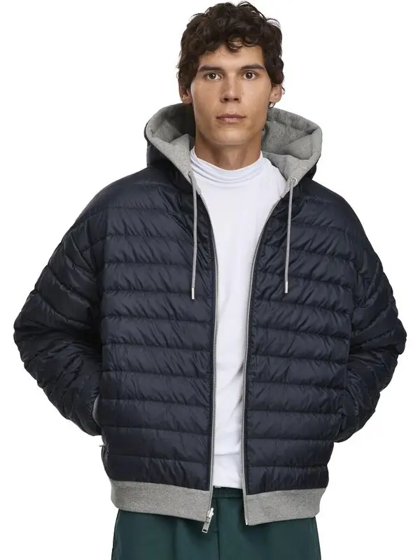 Canada Goose Fuse Reversible Hoodie - Stone Heather/nocturne