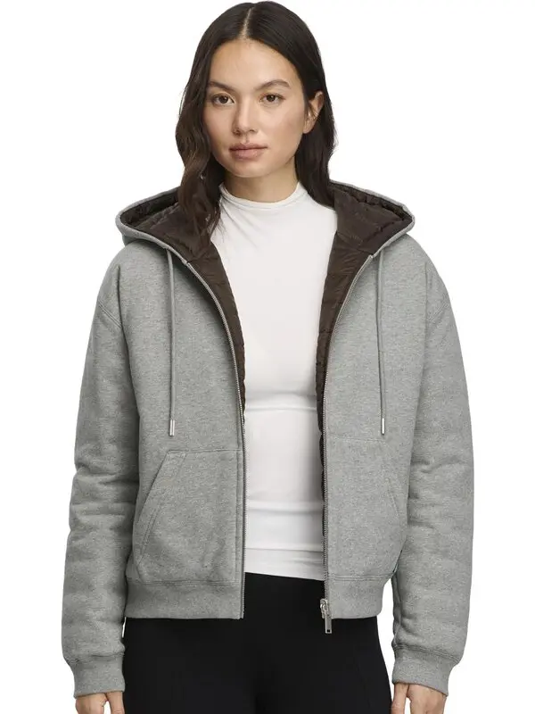 Canada Goose Fuse Reversible Hoodie - Stone Heather/terra