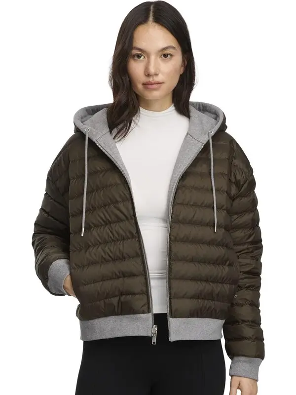 Canada Goose Fuse Reversible Hoodie - Stone Heather/terra
