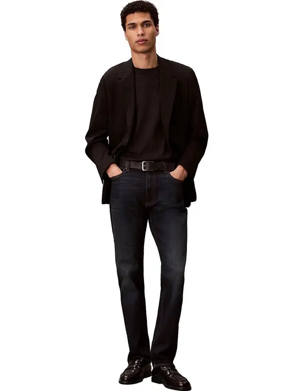 Calvin Klein Slim Straight Fit Jeans - Evening Glory