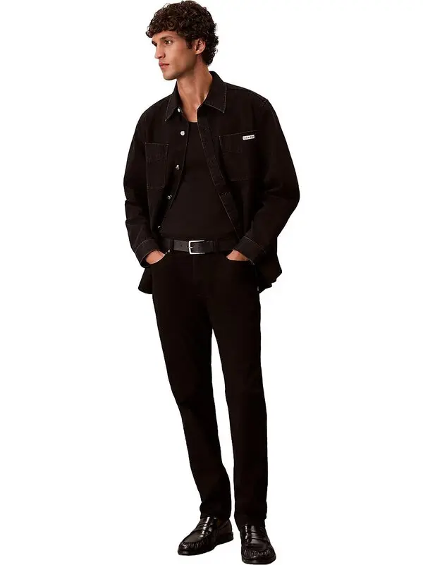 Calvin Klein Slim Tapered Jeans - Ck Classic Black