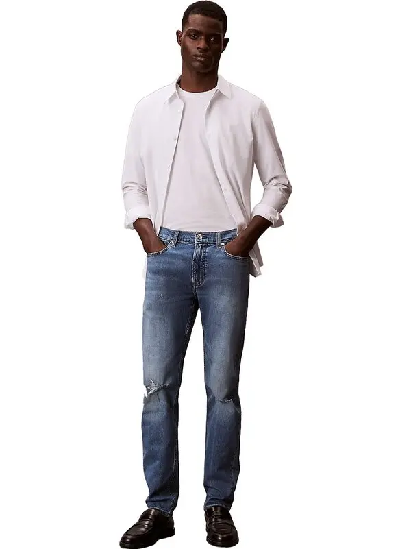 Calvin Klein Slim Tapered Jeans - Medium Shower