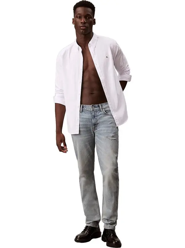 Calvin Klein Slim Tapered Jeans - Tattered Mirage