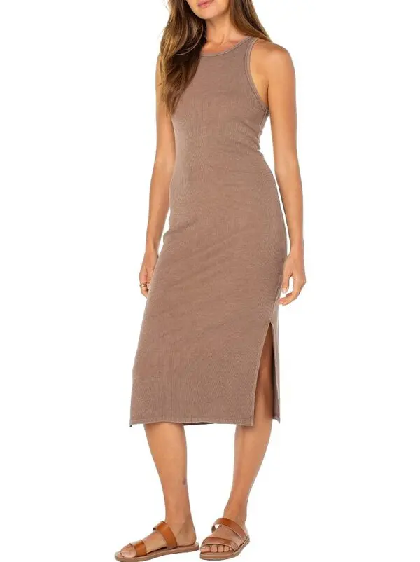Roxy Emilia Racer Tank Midi Dress - Brownie