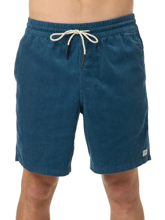 O'Neill Corduroy Drawstring Shorts - Blue Fusion