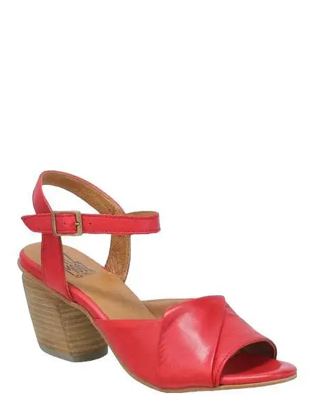 Miz Mooz Attie Ankle Strap Sandal - Scarlet
