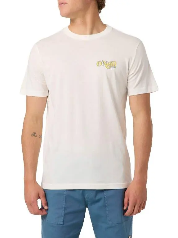 O'Neill Classic Fit Shop Graphic T-shirt - Tofu