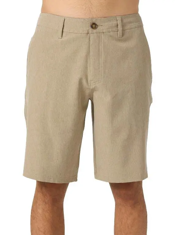 O'Neill Reserve Water Resistant Hybrid Shorts - Heather Khaki