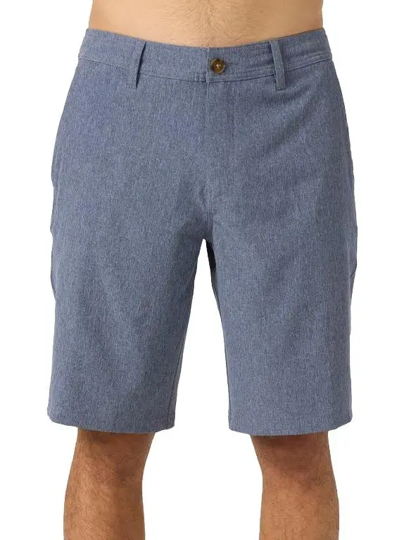 O'Neill Reserve Water Resistant Hybrid Shorts - Heather Navy