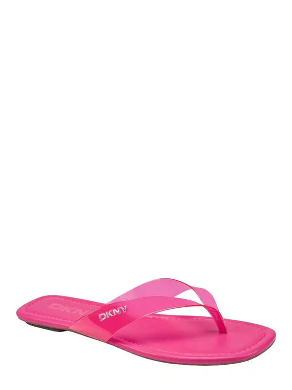 Dkny Hampton Flip Flop - Hot Pink