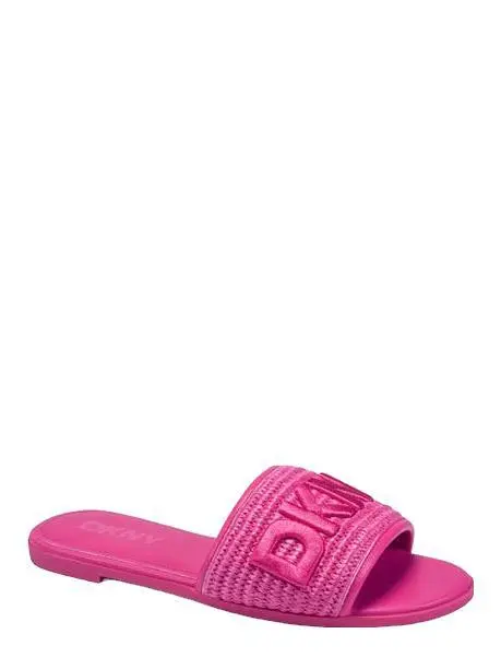 Dkny Winslet Slide Sandal - Hot Pink