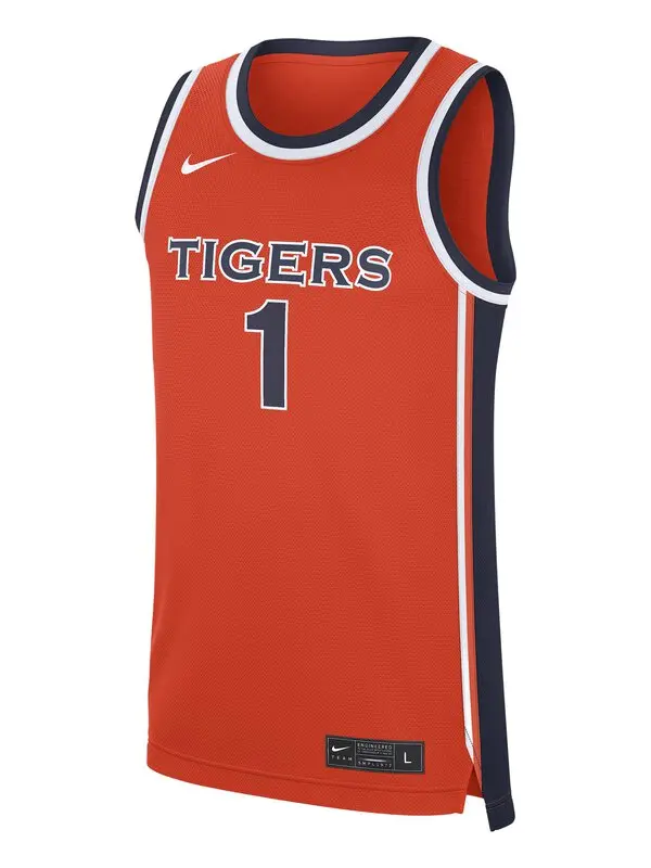 Nike Auburn Replica Basketball Jersey - Orange