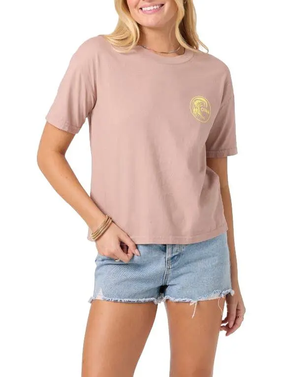 O'Neill Cotton Graphic T-shirt - Deauville Mauve