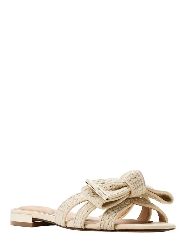 Ted Baker London Elsie Bow Slide Sandal - Cream