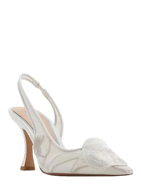 Ted Baker London Ari Slingback Pointed Toe Pump - White