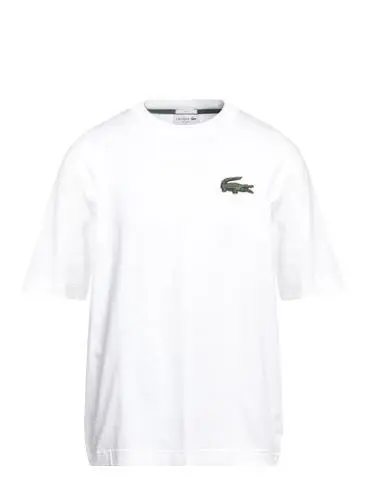 Lacoste T-shirt Size Cotton - White