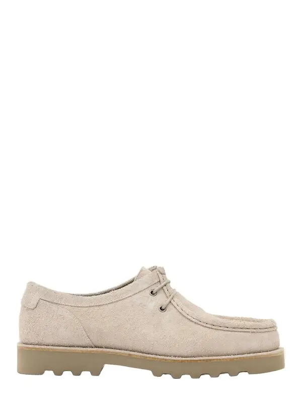 ALLSAINTS Skiff Boat Shoe - Brown/off White
