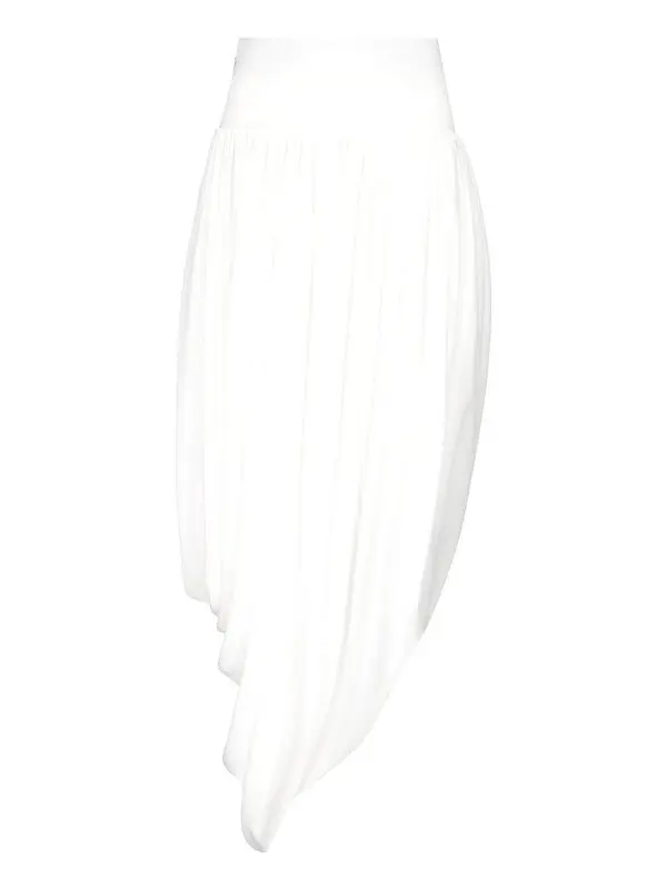 Alaïa Twisted Skirt - Blanc