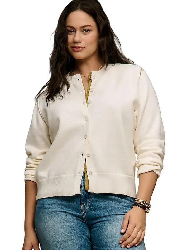 EN SAISON Rosalie Cardigan Sweater - Ivory