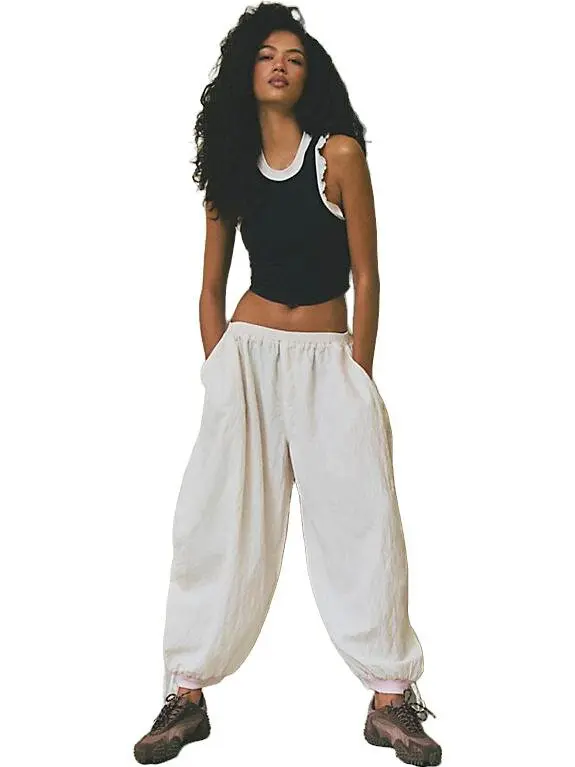 Free People On It Balloon Pants - Tofu