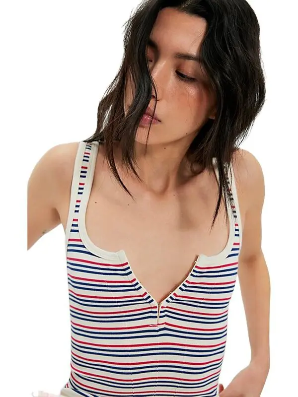 Free People Striped Simply Soft Cami - Peri